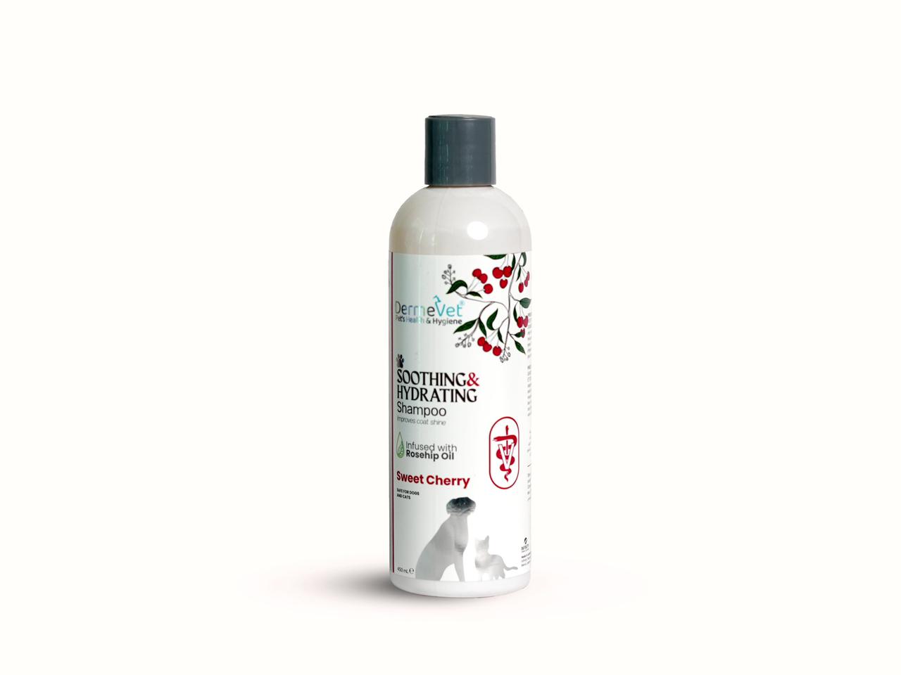 DermaVet Soothing & Hydration Shampoo For Dogs And Cats - Happy Paw